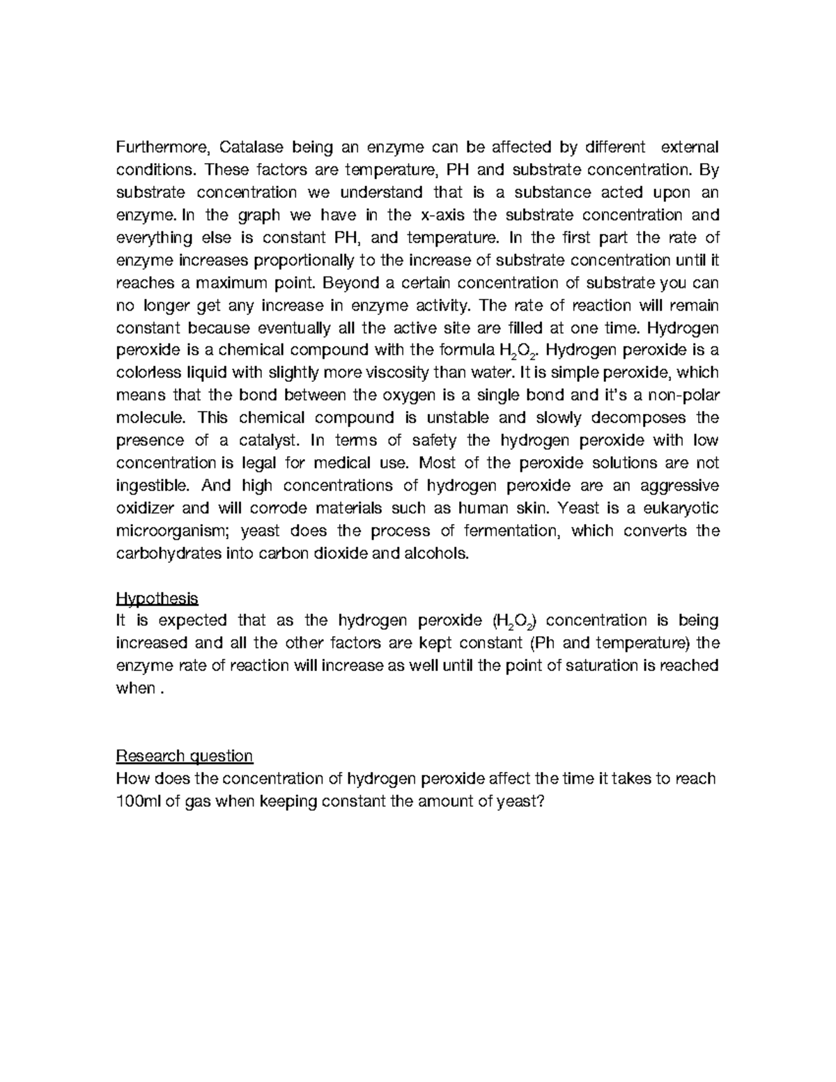 Enzyme Lab Final Final copy - Electronica 4 - Studocu