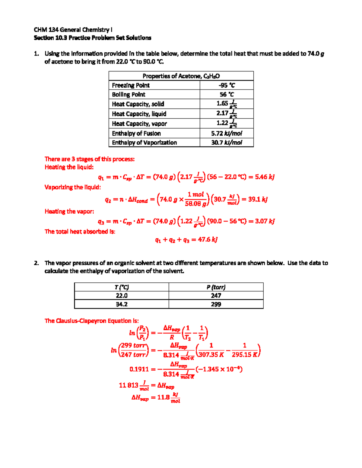 Section 10.3 Practice Problem Set Solutions - Coursera - Studocu