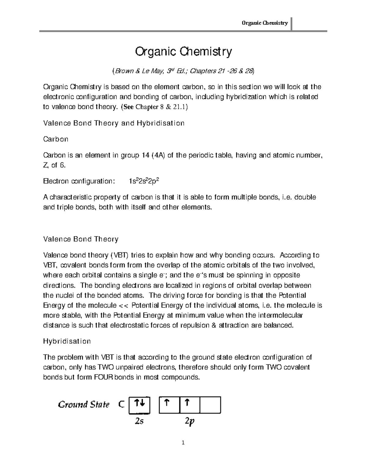 Organic-Chemistry-Slides - Organic Chemistry ( Brown & Le May, 3rd Ed ...