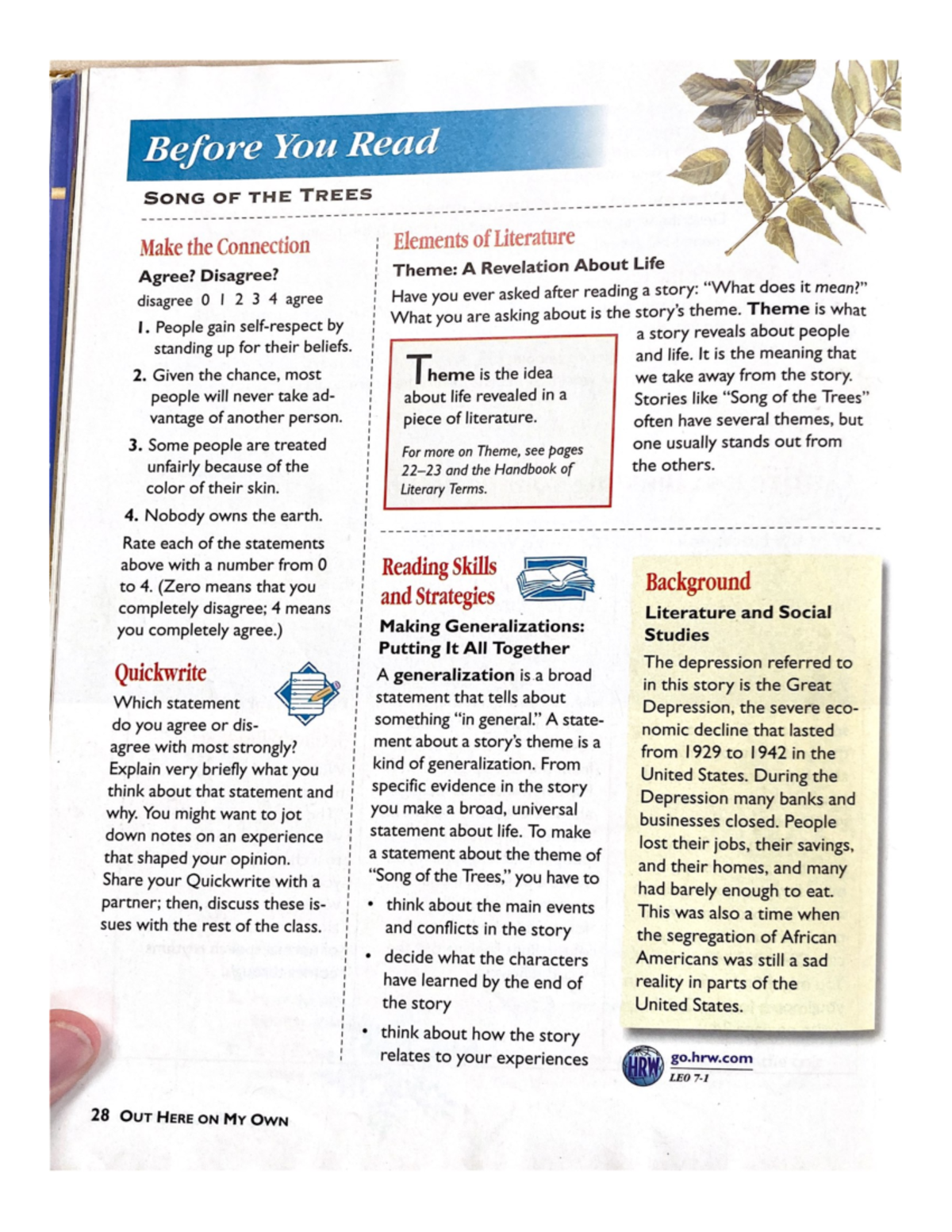 Song of the trees - nvci s;couvcsb - Studocu