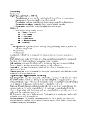 Psych Unit 8 Notes - Unit 8: Motivation, Emotion, & Stress Module 37 ...