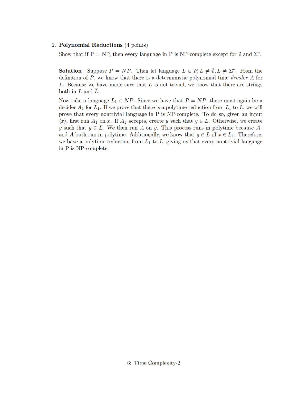 HW6 - HW6 - University mathematics I - Studocu