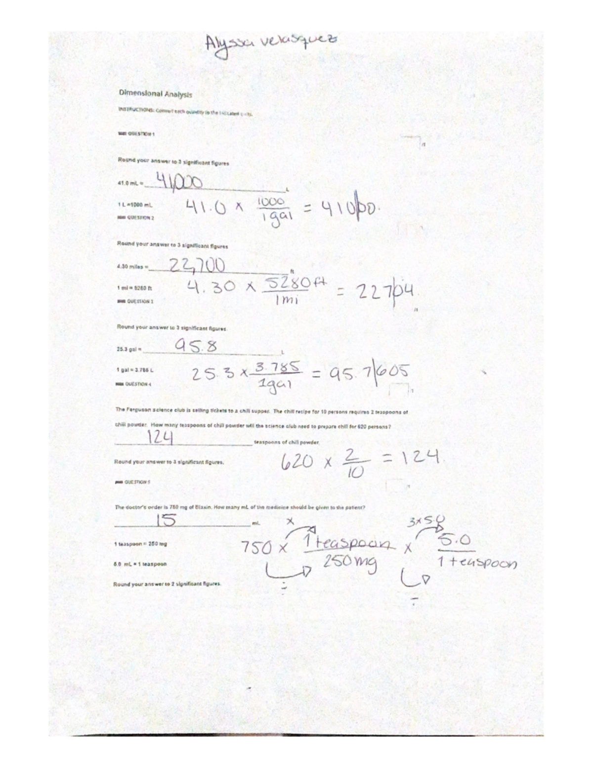 Dimensional Analysis introduction to chemistry courses to help and ...