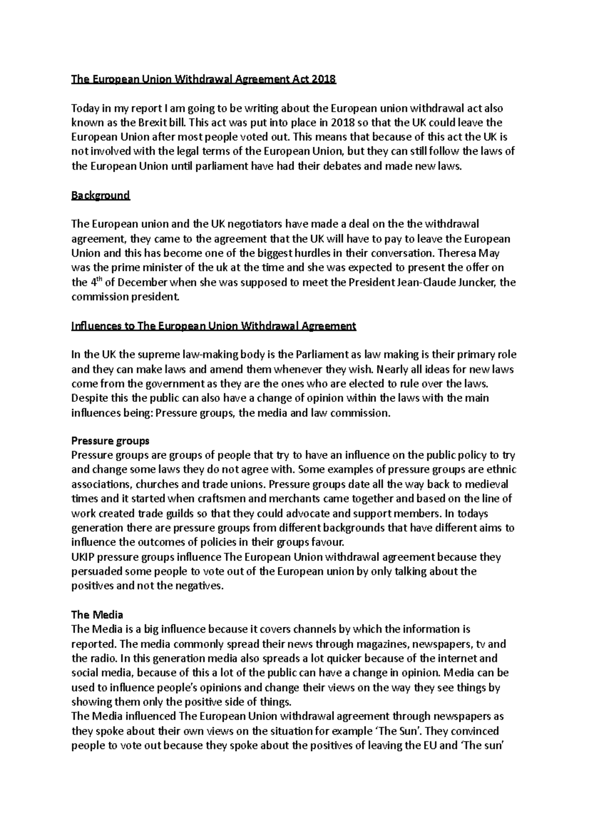 Applied law - Assignment A - Studocu