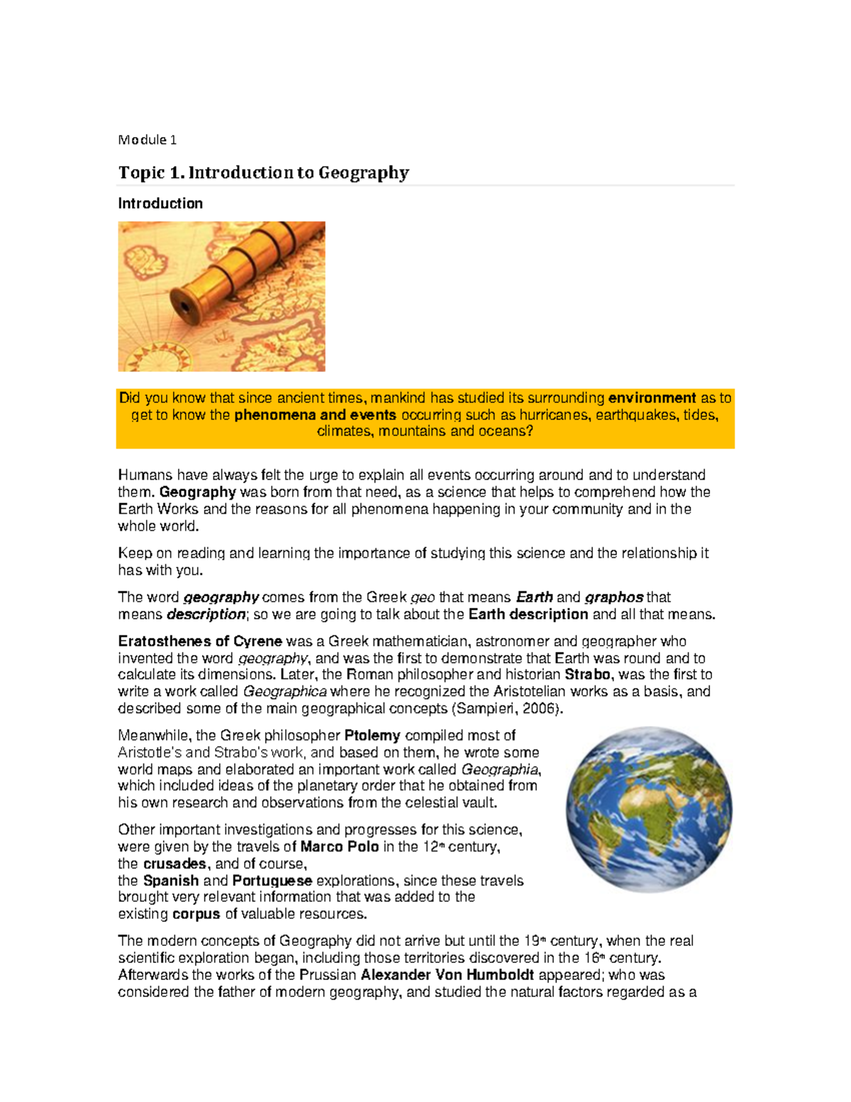 Ecology 2 - pdf de los temas de ecólogo - Module 1 Topic 1 ...