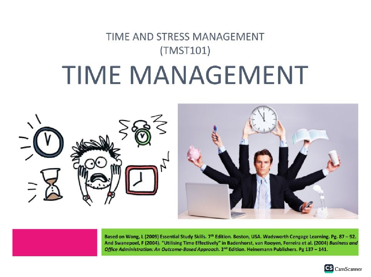 1 Time Management - This is the practice material which will help you ...