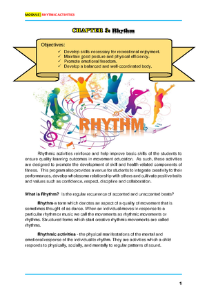 Chapter 5 - FOLK Dance - Rhythmic Activity - MODULE| RHYTMIC ACTIVITIES 1 Folk Dance Folk Dance ...