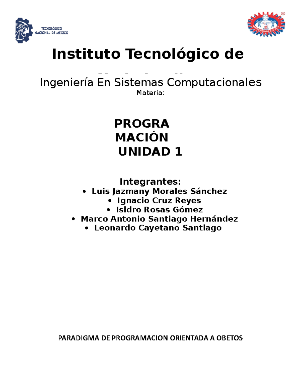 TI EQ - Estructuras de Datos - Ingeniería En Sistemas Computacionales ...