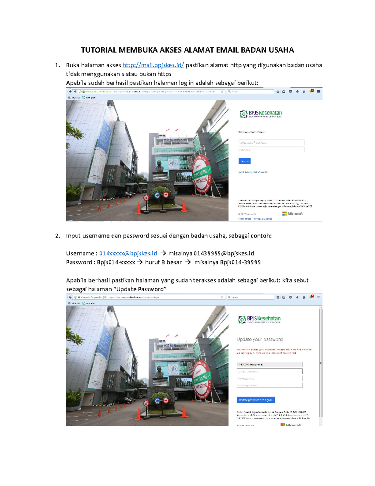 Tutorial Membuka Akses Alamat Email Badan Usaha - TUTORIAL MEMBUKA AKSES ALAMAT EMAIL BADAN ...