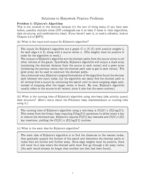 HW4 - HW4 - Practice problems (don’t turn in): 1’s algorithm: This is ...