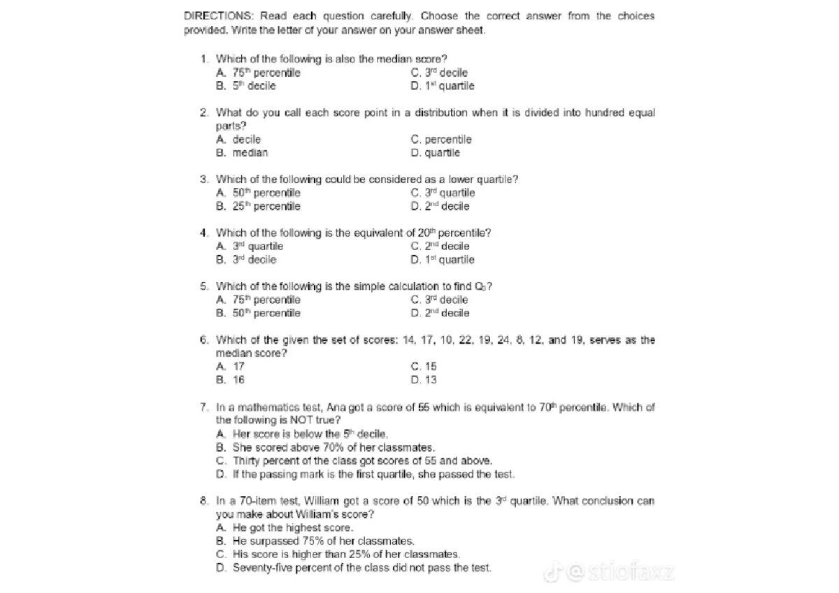 GRADE 10 REVIEWER - Calculus II - Studocu