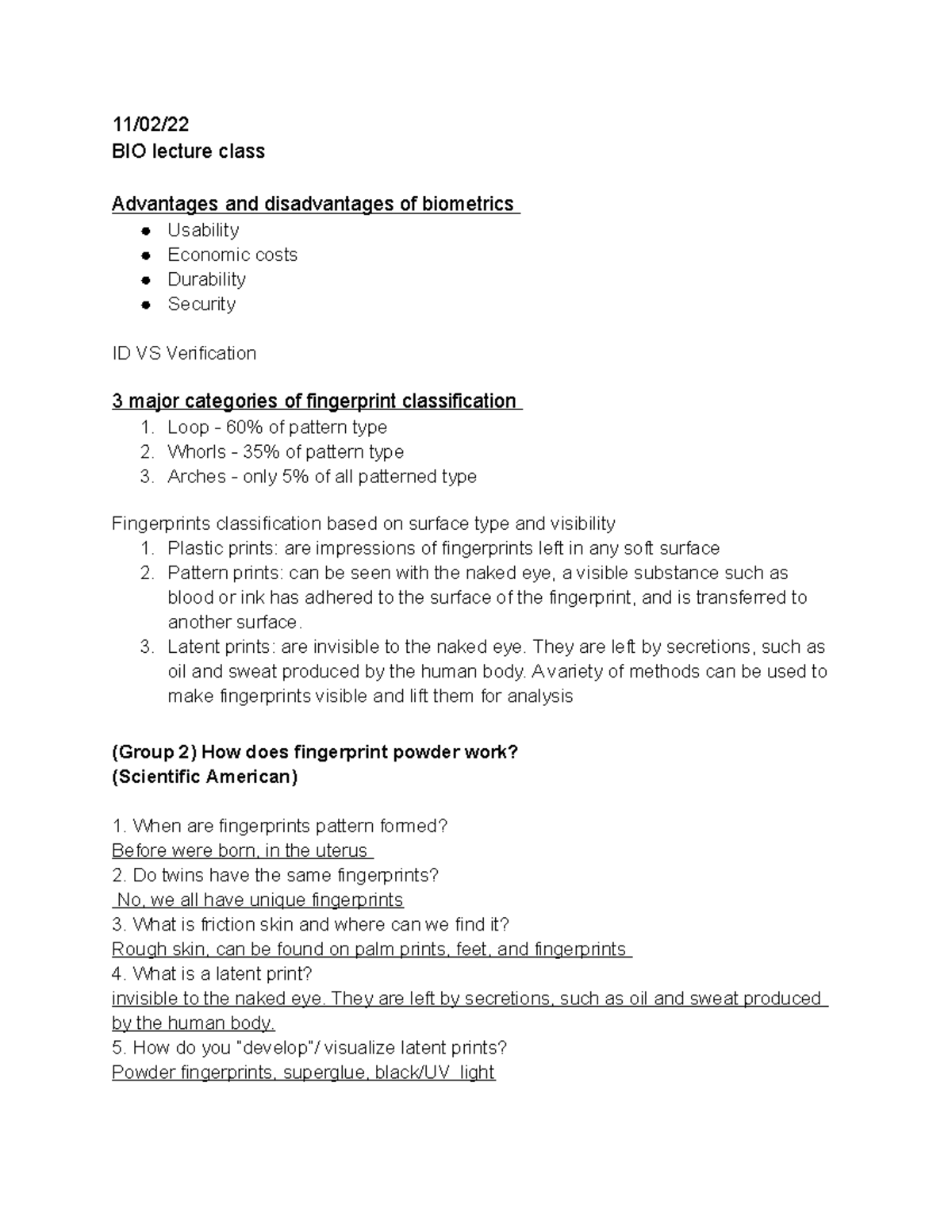 BIO lecture 11 02 - BIO- PCR - 11/02/ BIO lecture class Advantages and ...