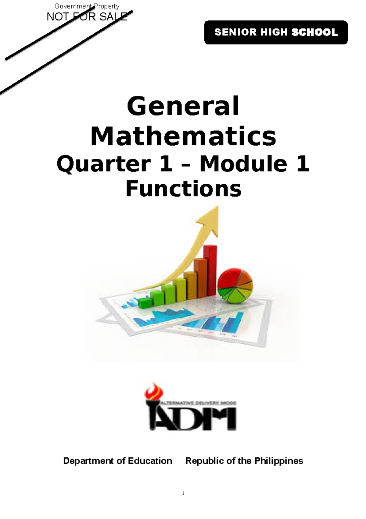 Genmath 11 Q1 Mod1 Intro To Functions Version 3 - General Mathematics ...