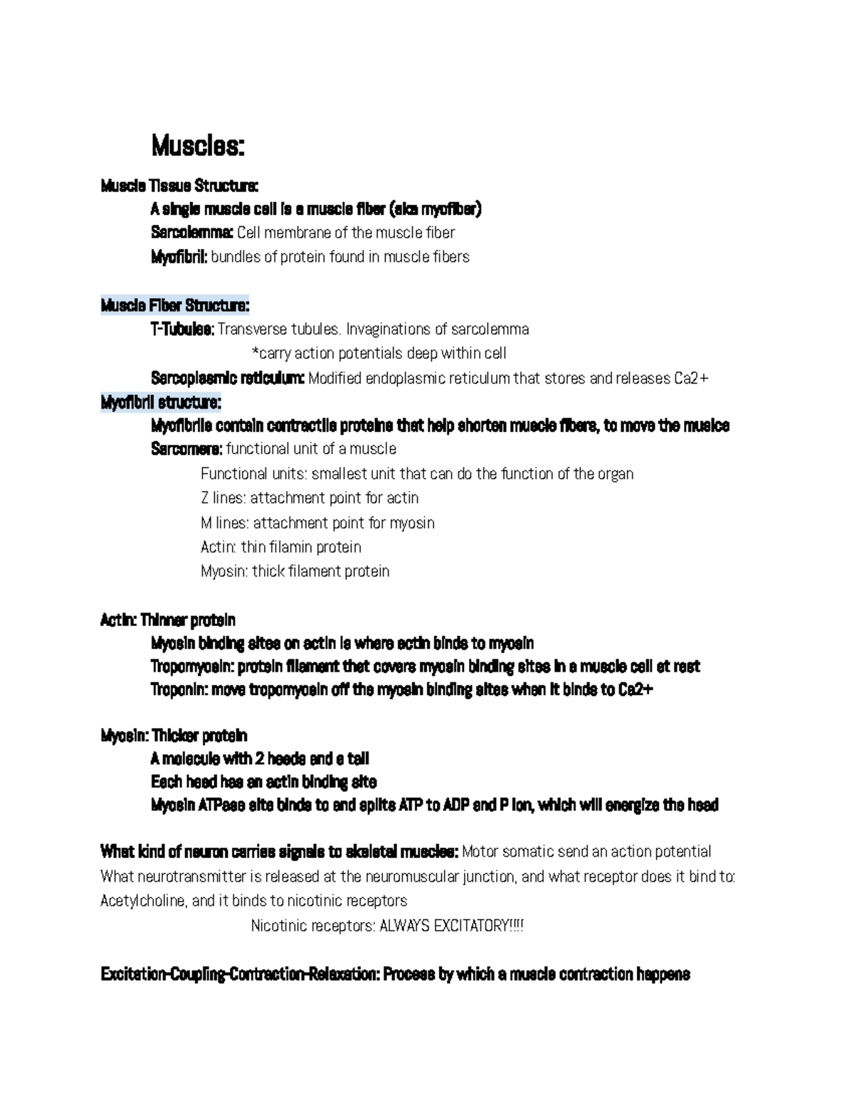 Muscles - Muscle Physiology, sliding filament, smooth and skeletal ...