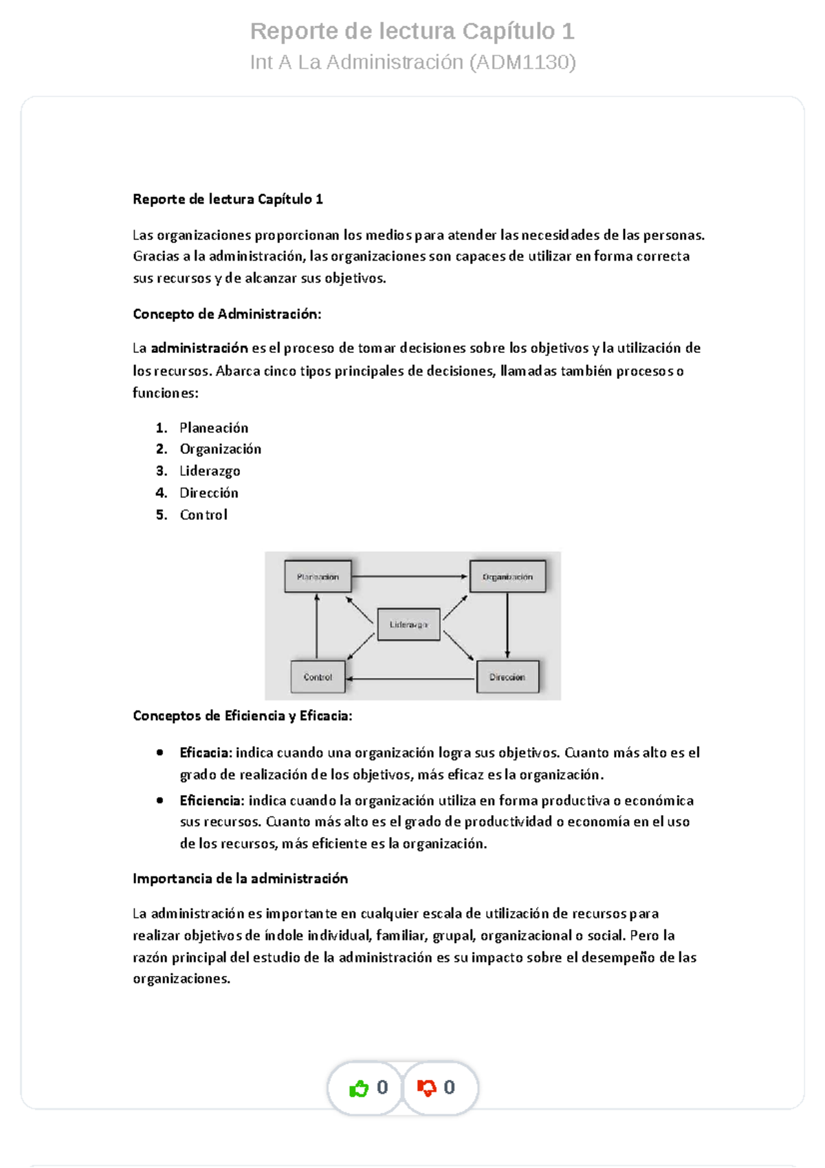 Reporte-de-lectura-capitulo-1 compress - Reporte de lectura Capítulo 1 Int A La Administración ...