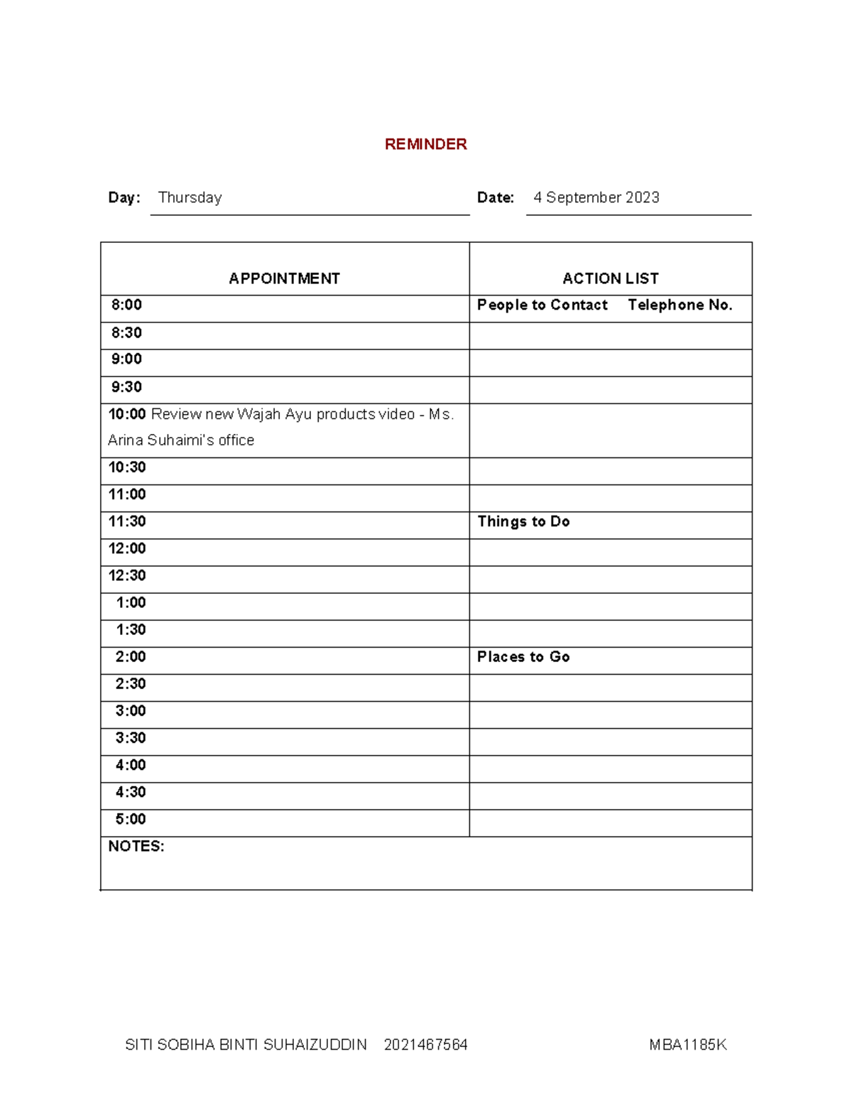 Reminder Packet 2 - Sumber Ayu Organization - Office Simulation ...