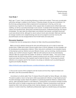 Case study 2 - Chapter 19: Reproductive System Disorders Case Studies ...
