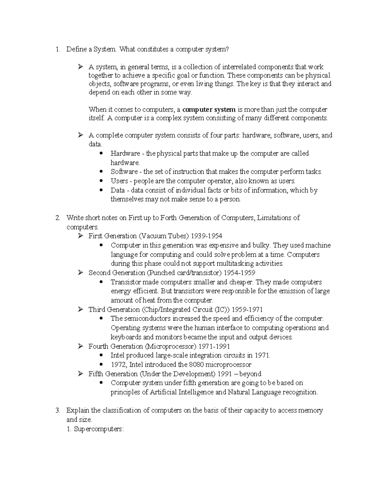 Act 1-comprog - activity - Define a System. What constitutes a computer ...