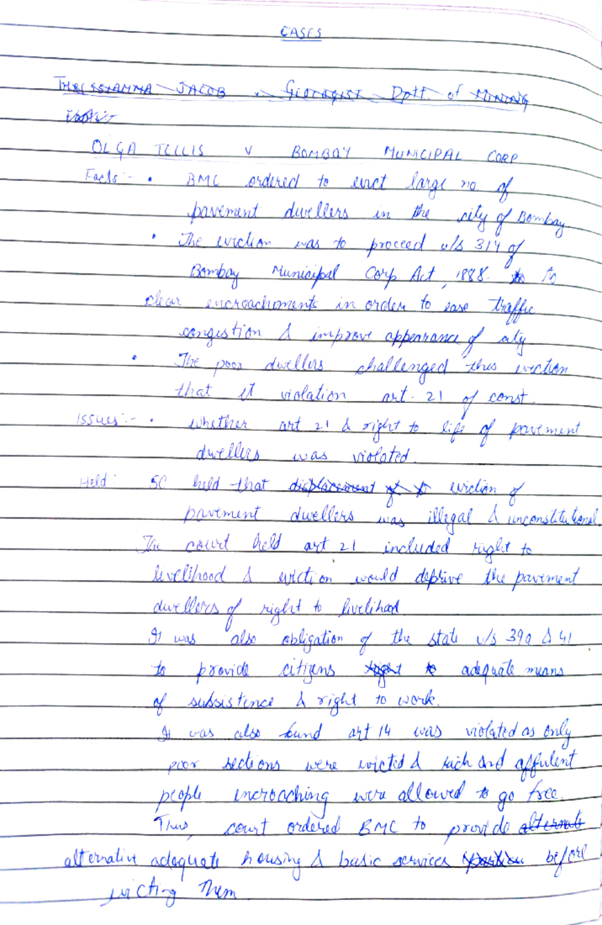 Mining cases Yk - Case summary for important case laws - CASLS H ...