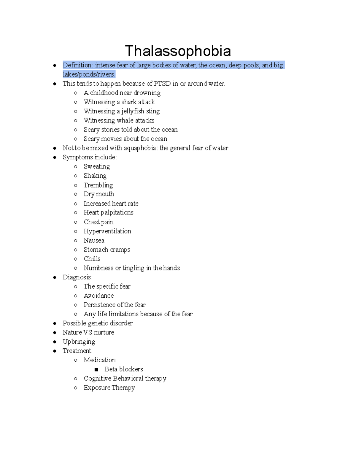 Thalassophobia - Brief and basic research on the fear of the ocean ...