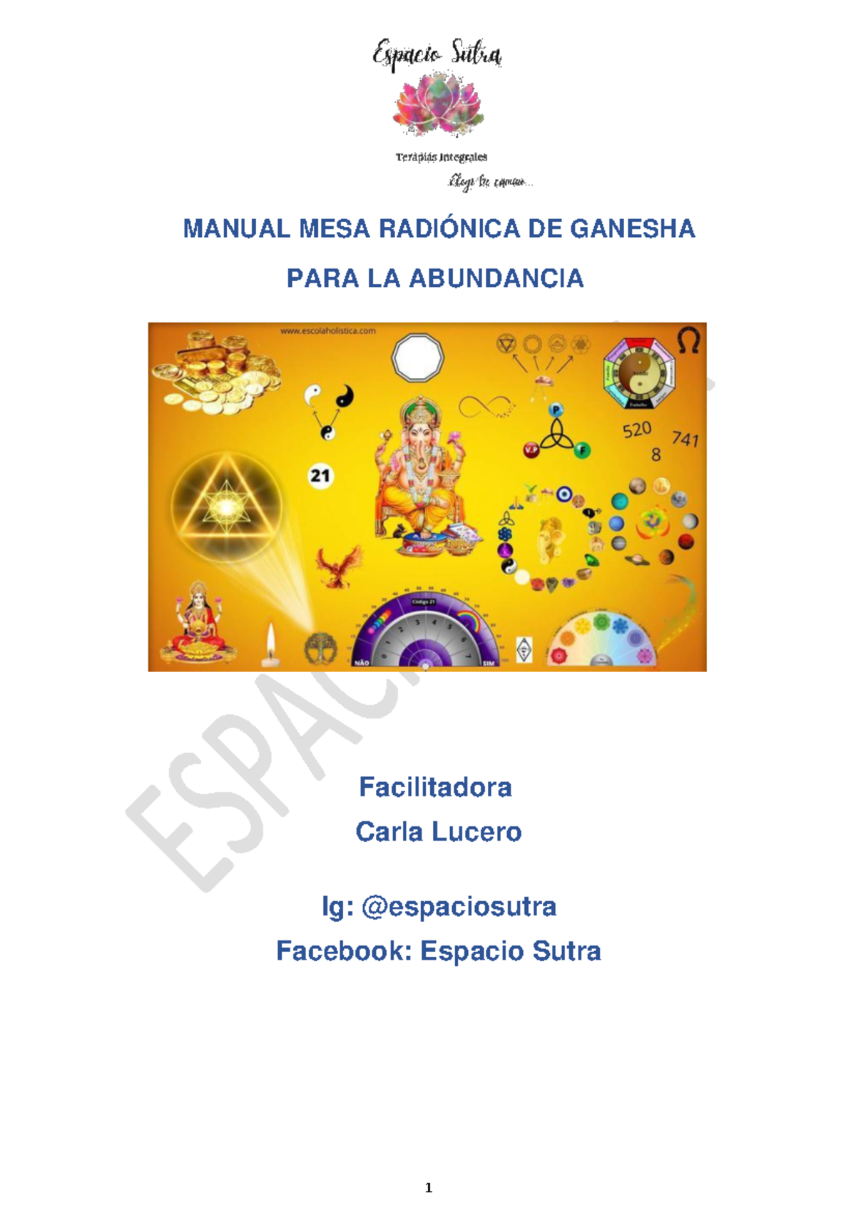 Manual MESA Radiónica DE Ganesha Espacio Sutra - MANUAL MESA RADIÓNICA ...