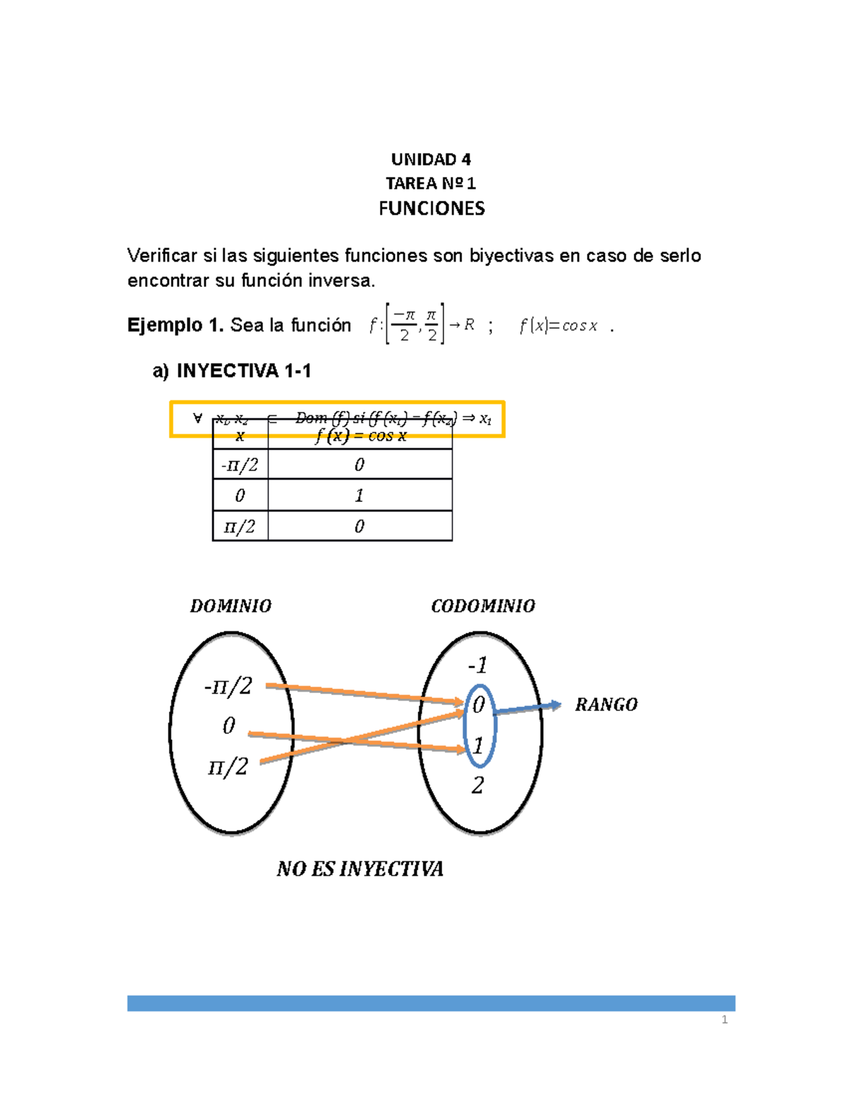 INF119 - Práctico De Funciones - GRUPO Z5 - Estructuras Discretas ...
