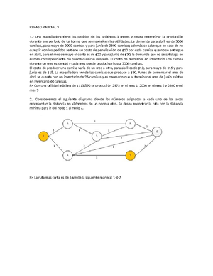 5.- Modelo DE Flujo Maximo - MODELO DE FLUJO MAXIMO 1. A continuación ...