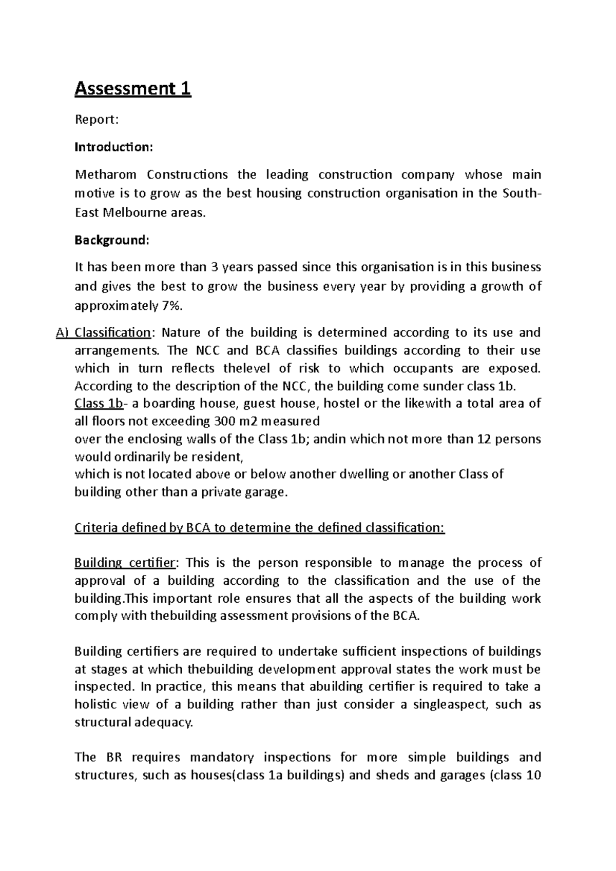 Assignment 13 - STAC00123 - Studocu