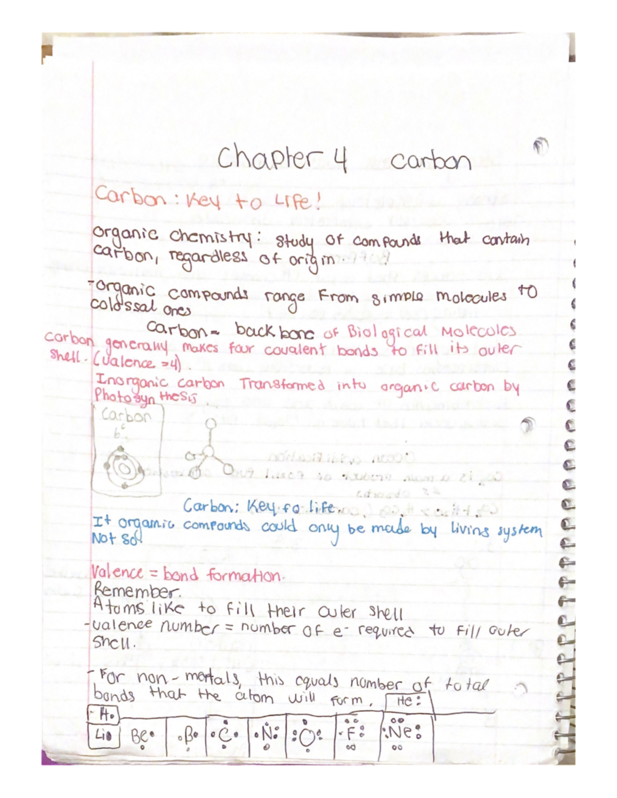 Chapter 4 carbon and the molecular diversity of life - BIO 103 - John ...