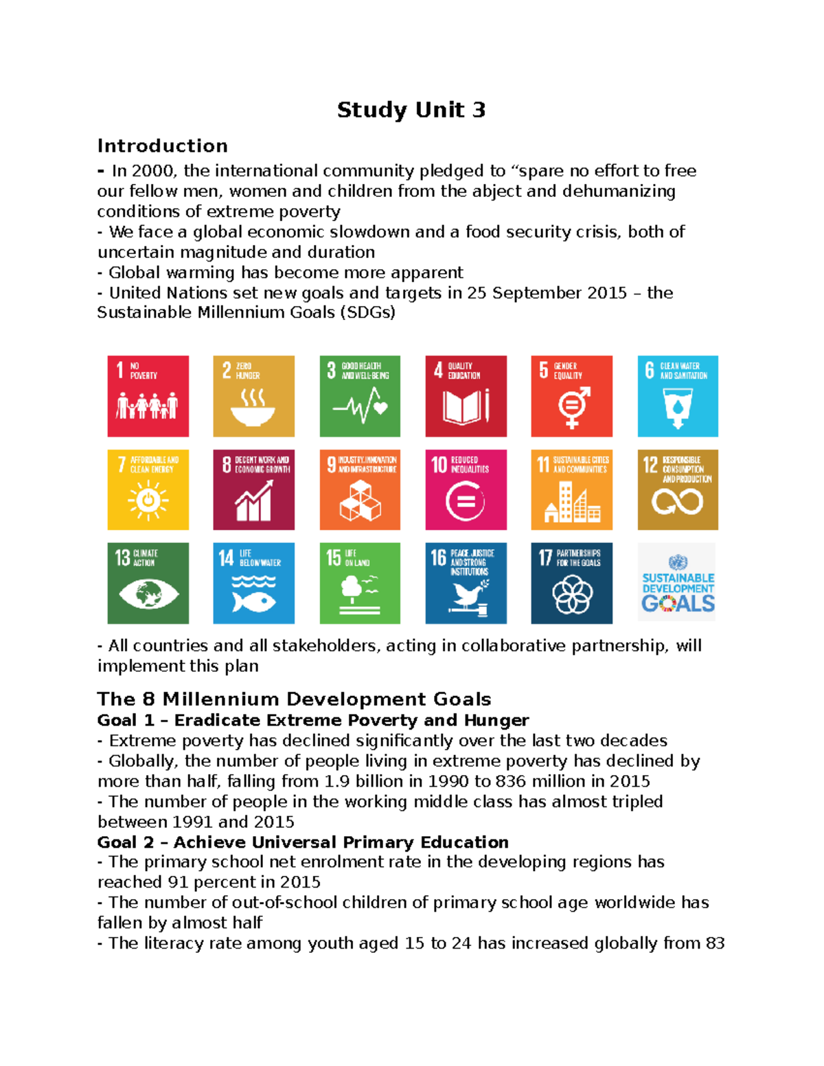 Study Unit 3 - Summary Indigenous Knowledge - Study Unit 3 Introduction ...