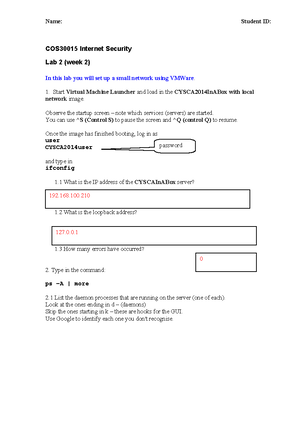 COS30015 Lab 3 week3-1 - COS30015 IT Security Lab 3 (week 3) In this ...