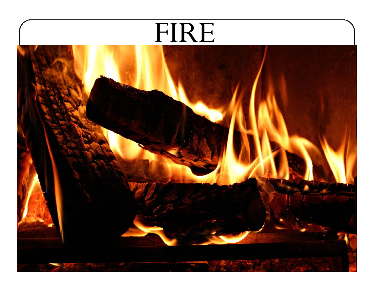 FIRE Extinguishers 0 - FIRE THREE THINGS IS NEEDED FOR FIRE OXYGEN FUEL ...