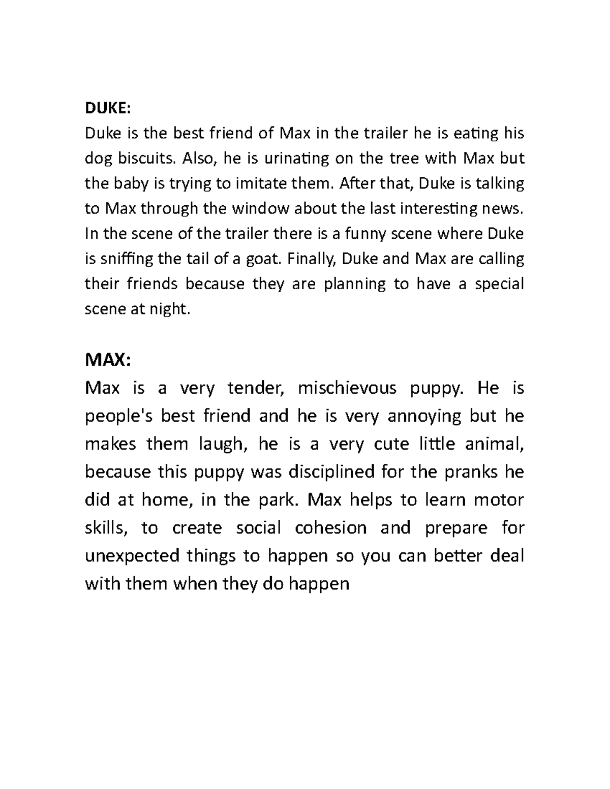 Ingles - Ksjsh fjdndjndj d dunrruuruur. Rjrjj - DUKE: Duke is the best ...