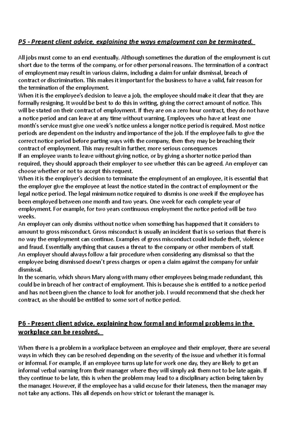 Pams 2 assignemt help - IDK - P5 - Present client advice, explaining ...