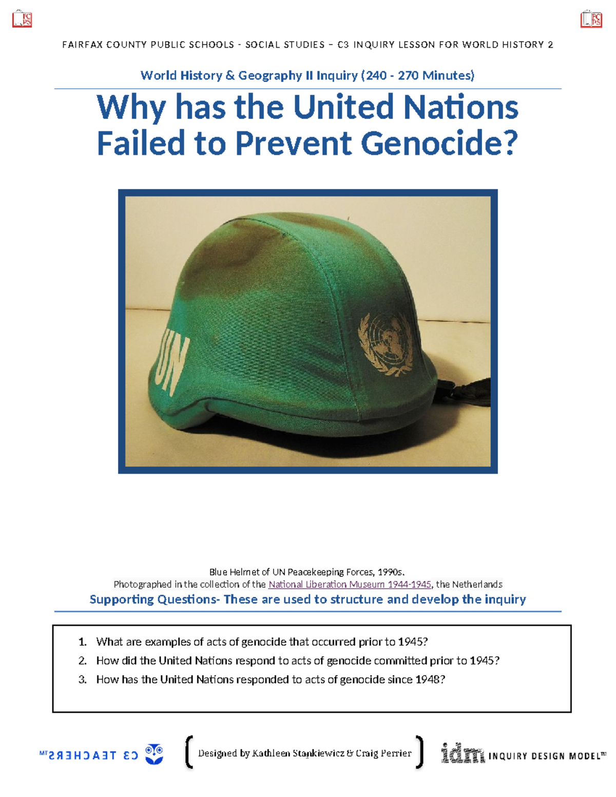 C3- Final-WH2-Genocide - World History & Geography II Inquiry (240 ...