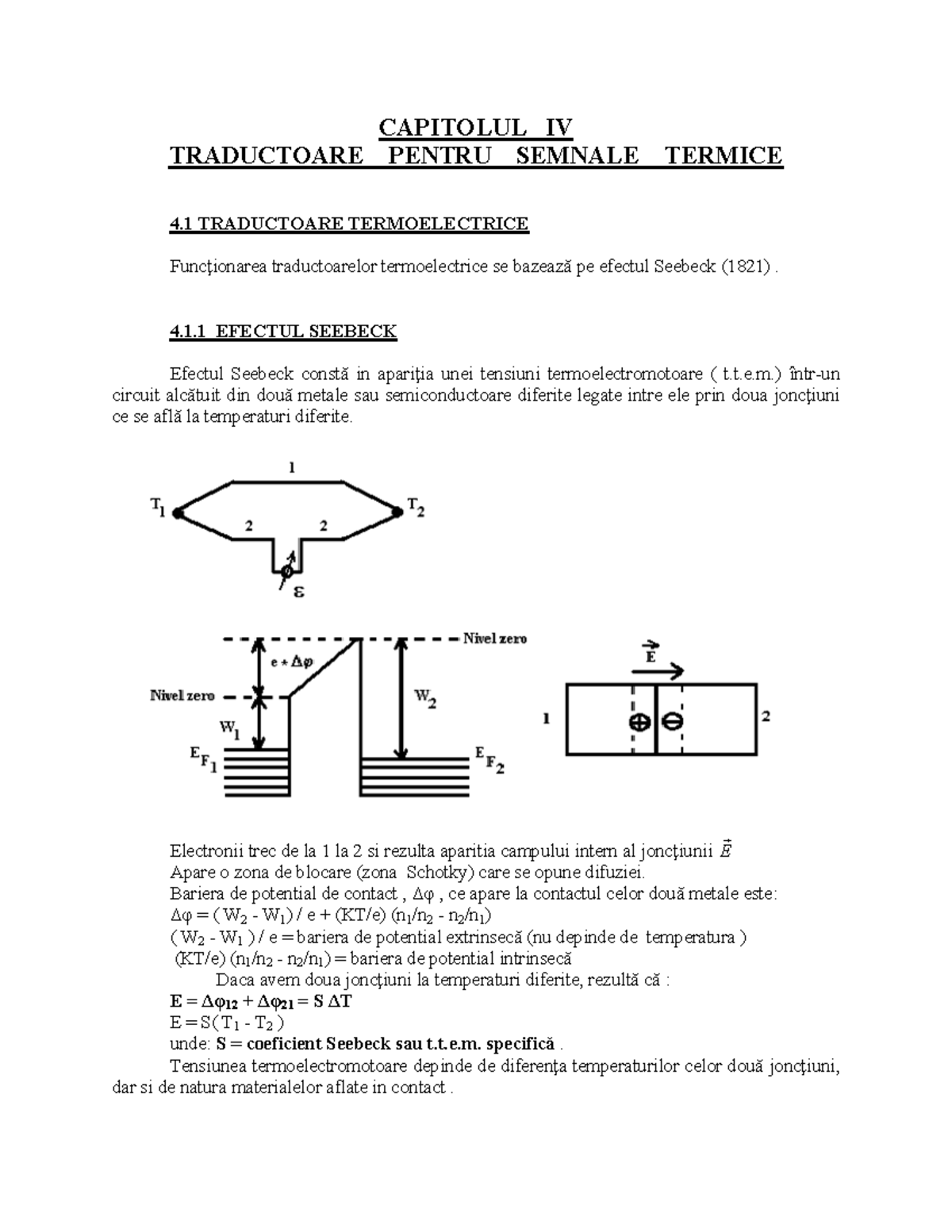 Curs 6 Traductoare Medicala - CAPITOLUL IV TRADUCTOARE PENTRU SEMNALE ...
