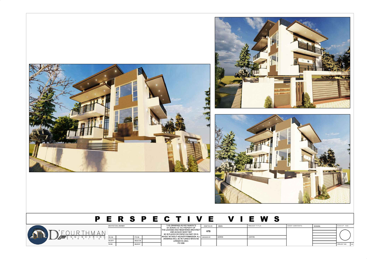 Perspectives - PLAN - Architecture - P E R S P E C T I V E V I E W S ...