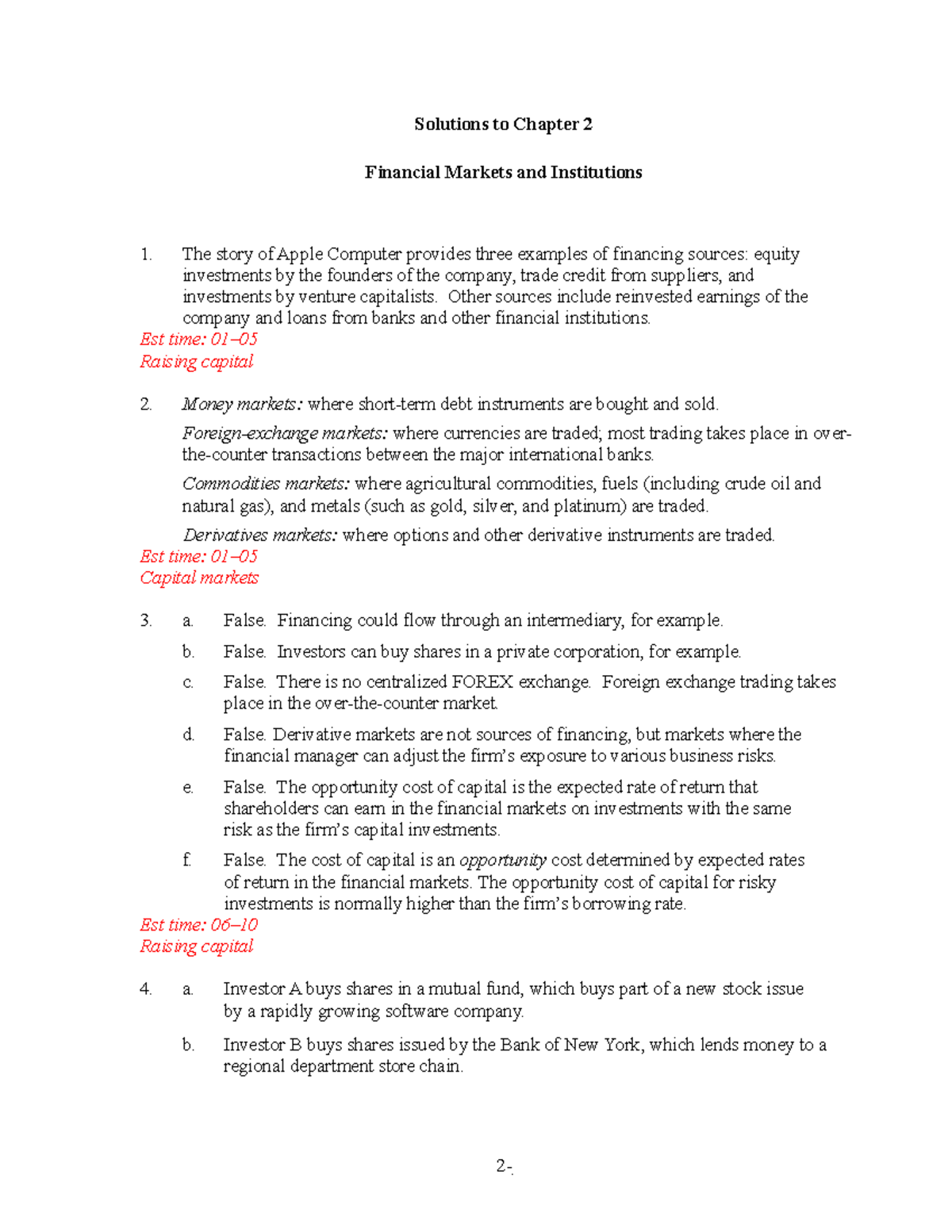 Solutions To Chapter 2 Warning Tt More Functions Defined Than Expected Solutions To Chapter