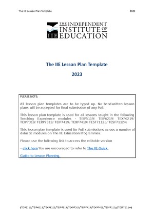 Lesson Plan IP Grade 4 SS History T1 W1 - Directorate: Curriculum GET ...
