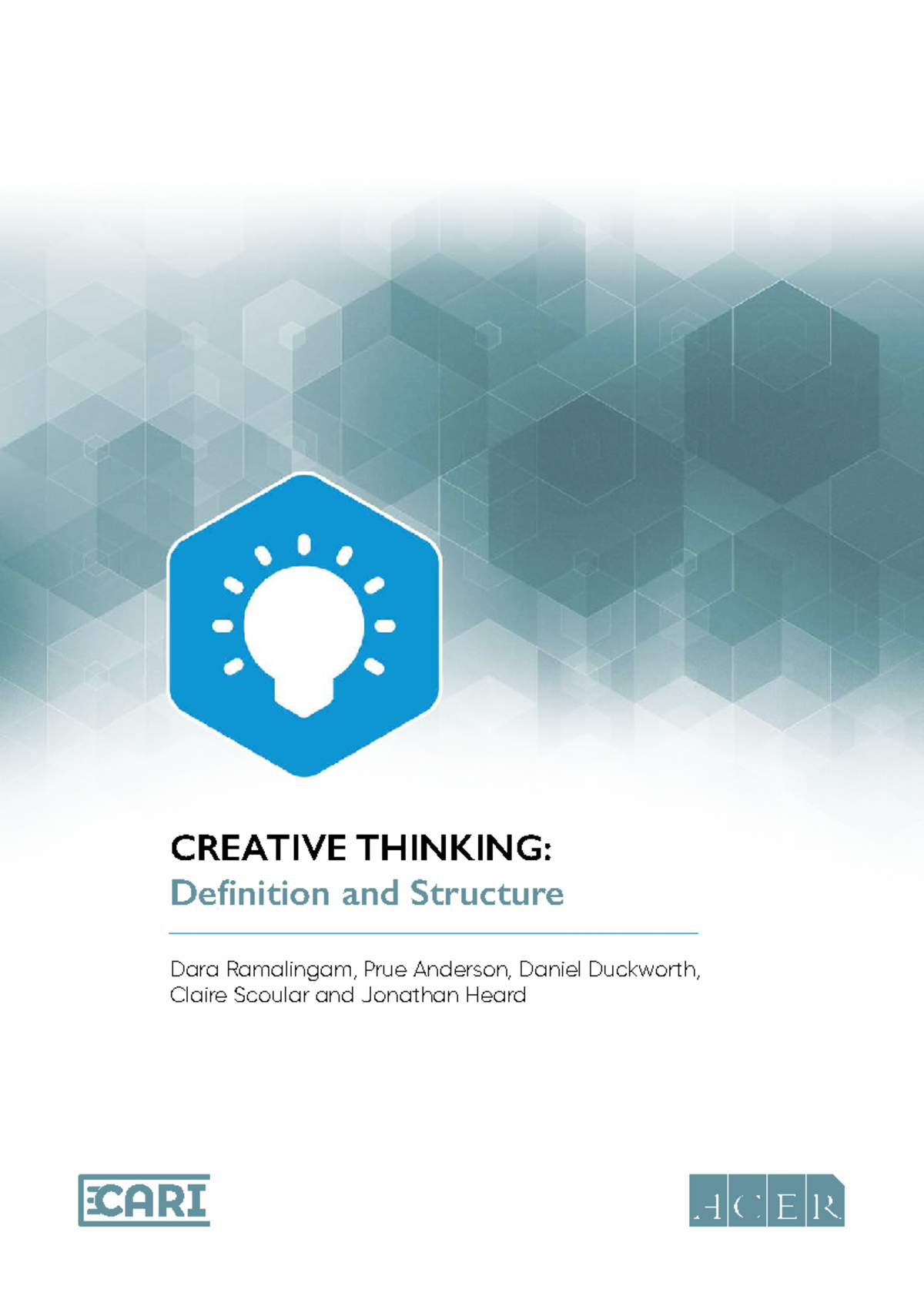 Creative Thinking Definition and Structure - CREATIVE THINKING ...