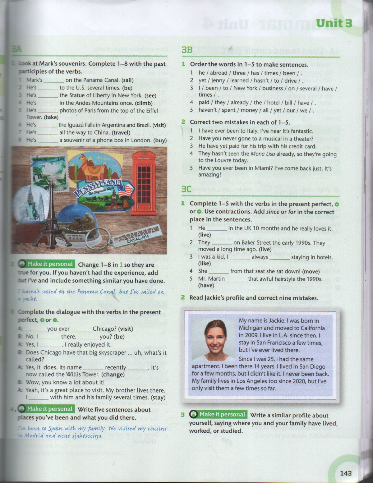 Grammar Unit 3-4-5 - Libro de Ingles - ingles l - Studocu