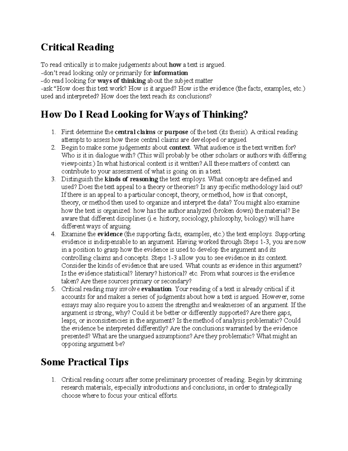 Tutorial 1 Critical Reading Critical Reading To Read Critically Is tutorial-1-critical-reading-critical-reading-to-read-critically-is