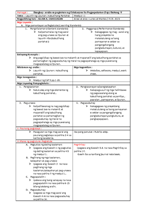 ARTS7-Q4-MOD1 - to help learners and access the module - Arts Quarter 4 ...