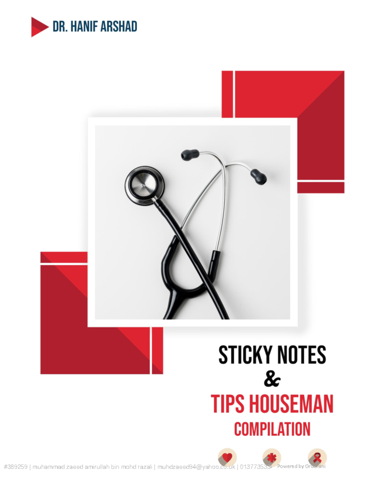 Sticky Notes Tips Houseman Compilation - 1 | P a g e 2 | P a g e 4 | P ...