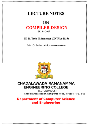 Theory of Computation Handwritten Notes - Computer Networks ...