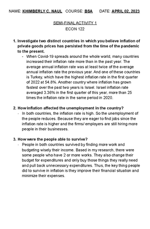 BA-315 - Notes - TOUCH TYPING BASICS Touch Typing Is a technique for ...