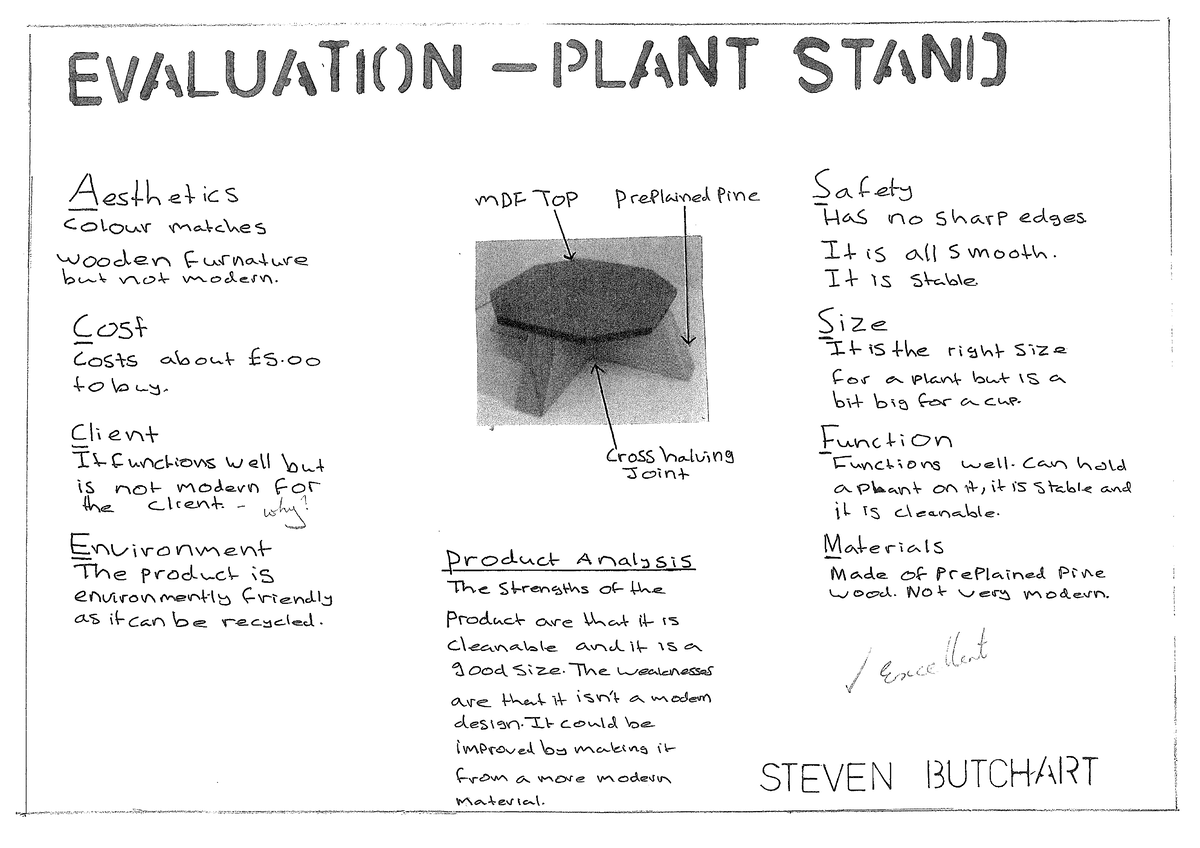 Evaluation example - Studocu