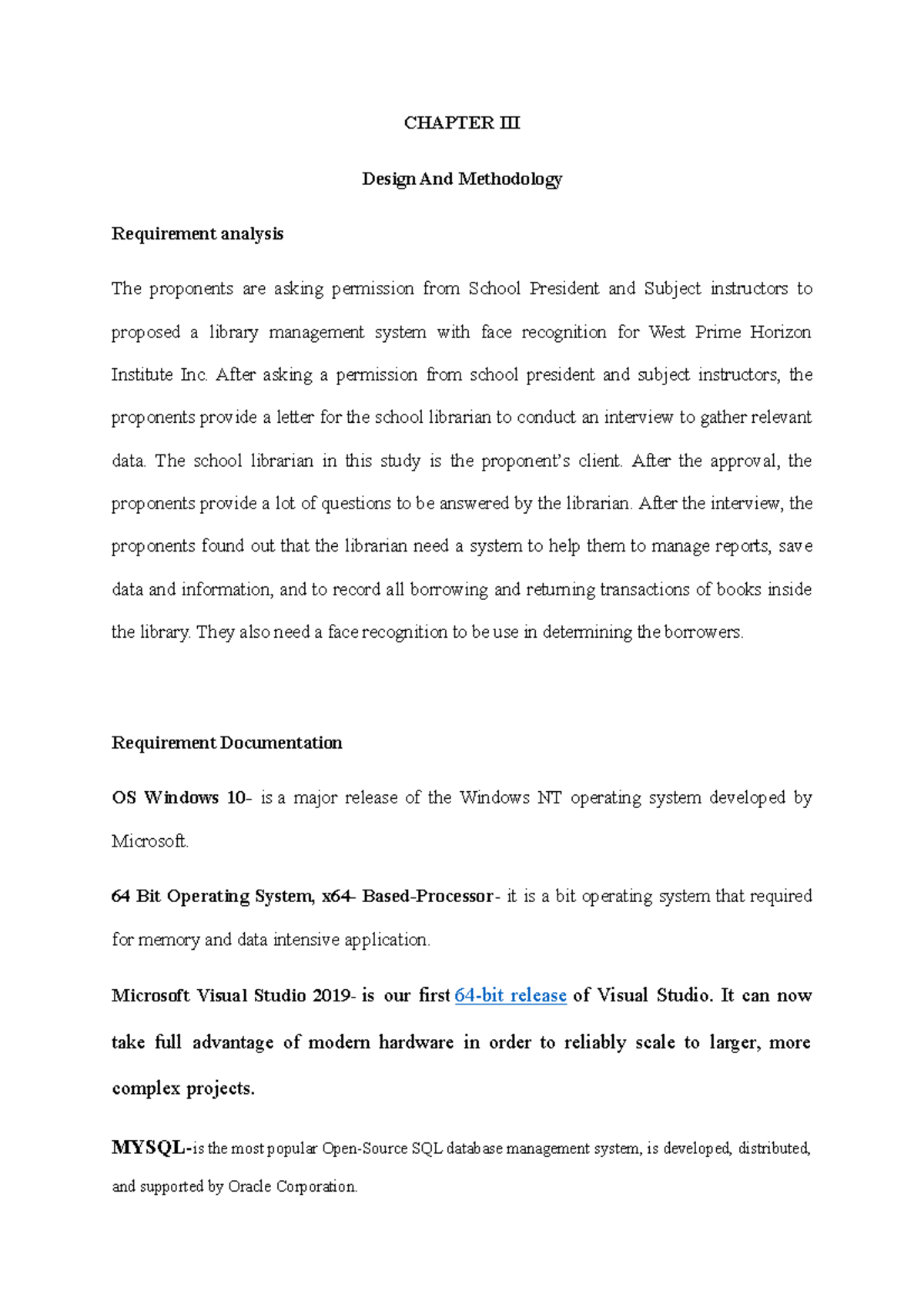 Chapter III - . They can also share their newfound knowledge with their ...