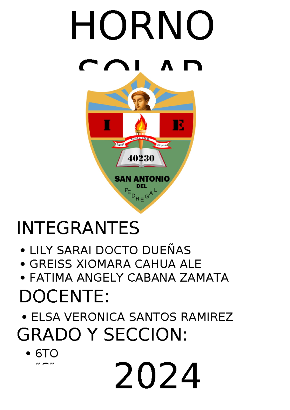 ES DE Fatima - DFDFDFDF - HORNO SOLAR INTEGRANTES LILY SARAI DOCTO ...
