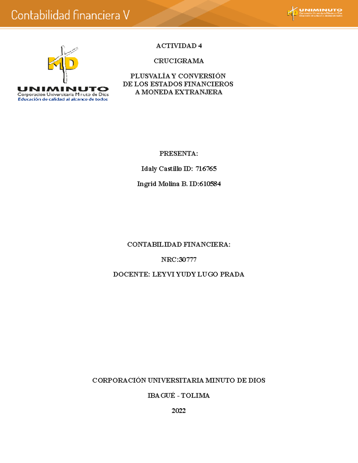 Crucigrama - SWWWW - ACTIVIDAD 4 CRUCIGRAMA PLUSVALÍA Y CONVERSIÓN DE ...